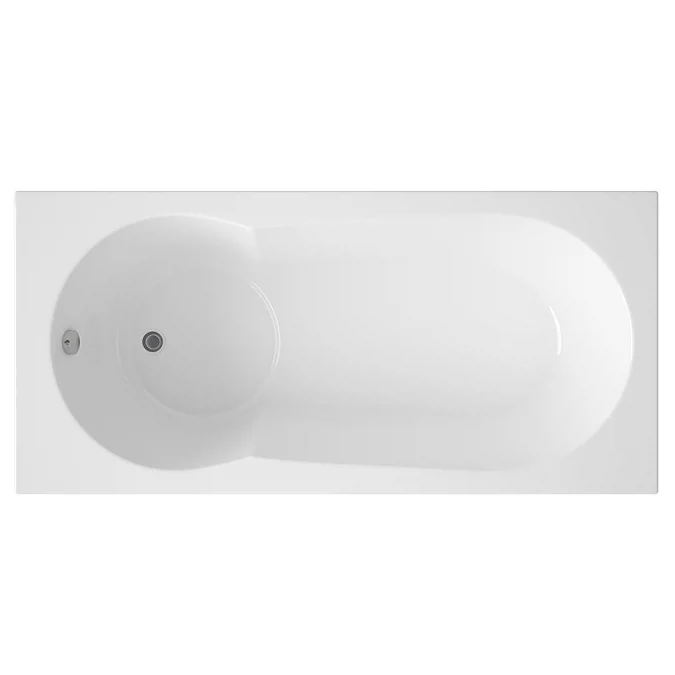Taranto Keyhole Shower Bath 1700x800mm - Bath Head