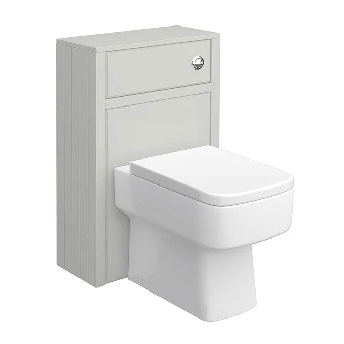 Chatsworth 500mm Traditional Grey Toilet Unit Only - Bath Head