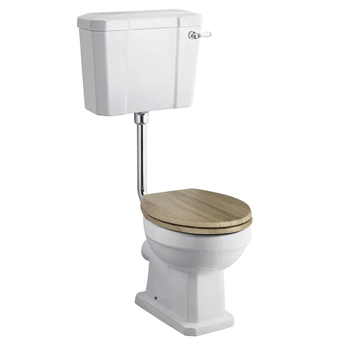 Old London Richmond Low Level Comfort Height Traditional Toilet - Bath Head