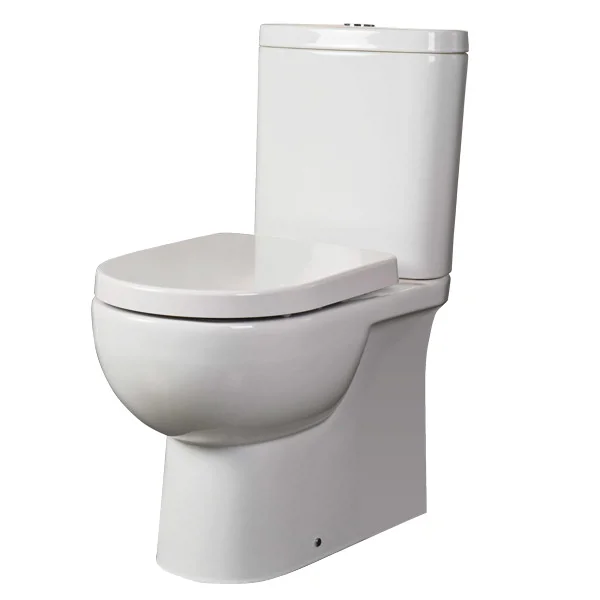 RAK Tonique Close Coupled BTW Toilet incl. Soft Close Seat - Bath Head
