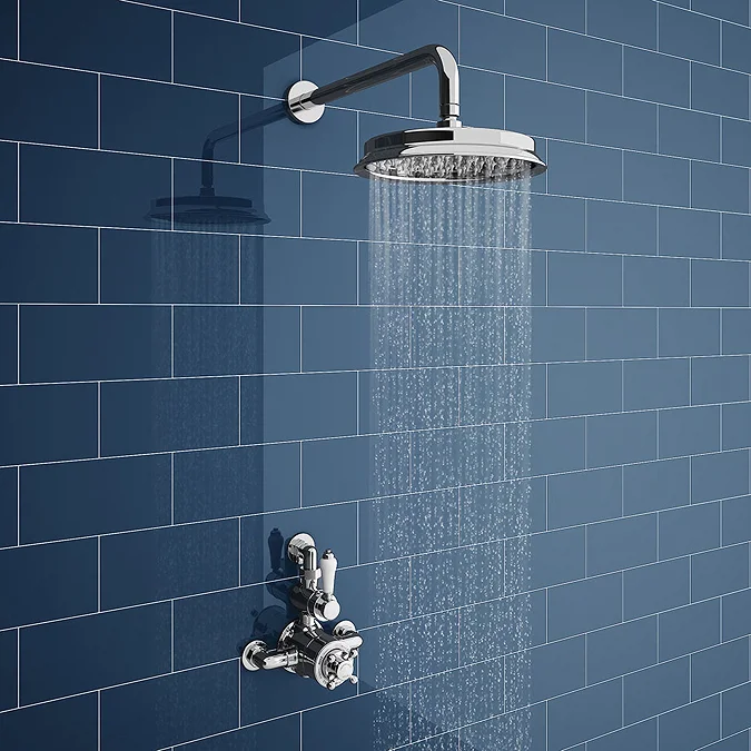 Chatsworth 1928 Twin Exposed Thermostatic Shower Pack (with Valve ...