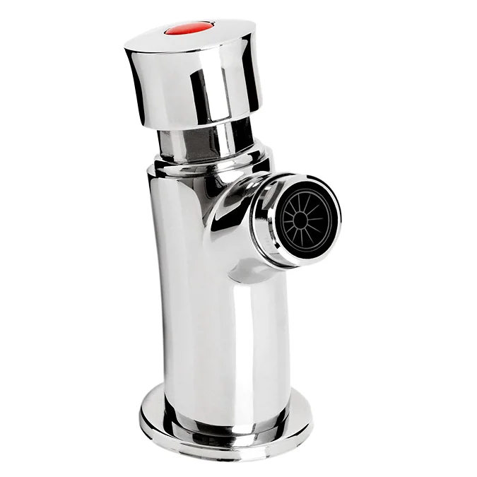 Bristan - Single Soft Touch Wall Mounted Timed Flow Tap with Flow ...